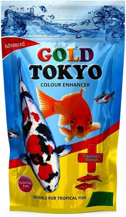 Gold Tokyo Color Enhancer Food for Tropical Fish 200g | Daraz.com.bd