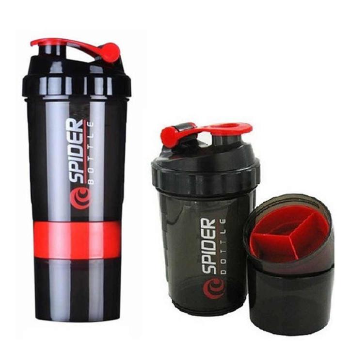 Spider shaker water bottle 3 in 1 - Water Bottle | Daraz.com.bd