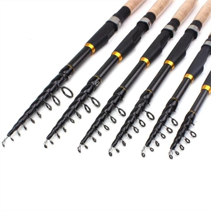 Fishing Tackle Multifunction 2.7m 3.0m 3.6m Carbon Fiber Fishing Tools ...