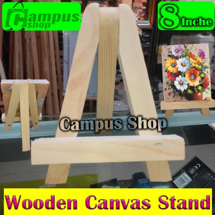 Canvas Stand, Mobile Mini Display Easel Wooden & Plastic for Mobile ...