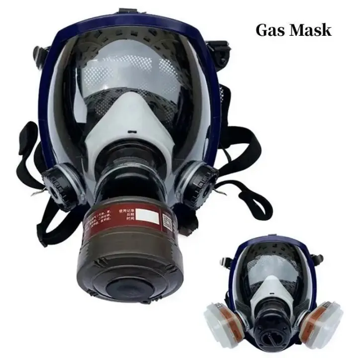 Multifunctional 6800 Gas Mask Ultra-Transparent Fully Sealed Protective ...