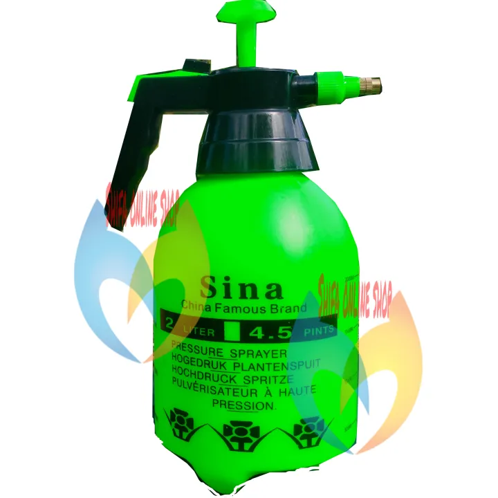 2L High Pressure Watering Can Spray Bottle Water Sprayer Air Pressure ...