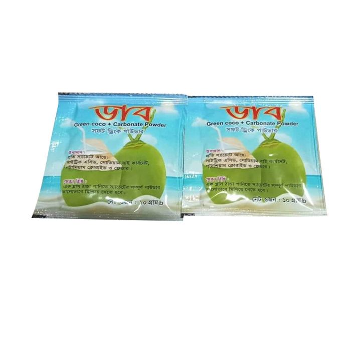 Daab Powder Drinks Green Coconut Water - 05 sachet | Daraz.com.bd