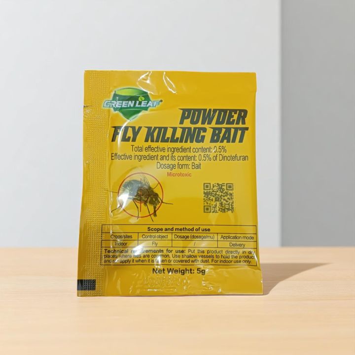 Greenleaf Fly Killer Powder – Powerful Insecticide Bait for Indoor Use ...