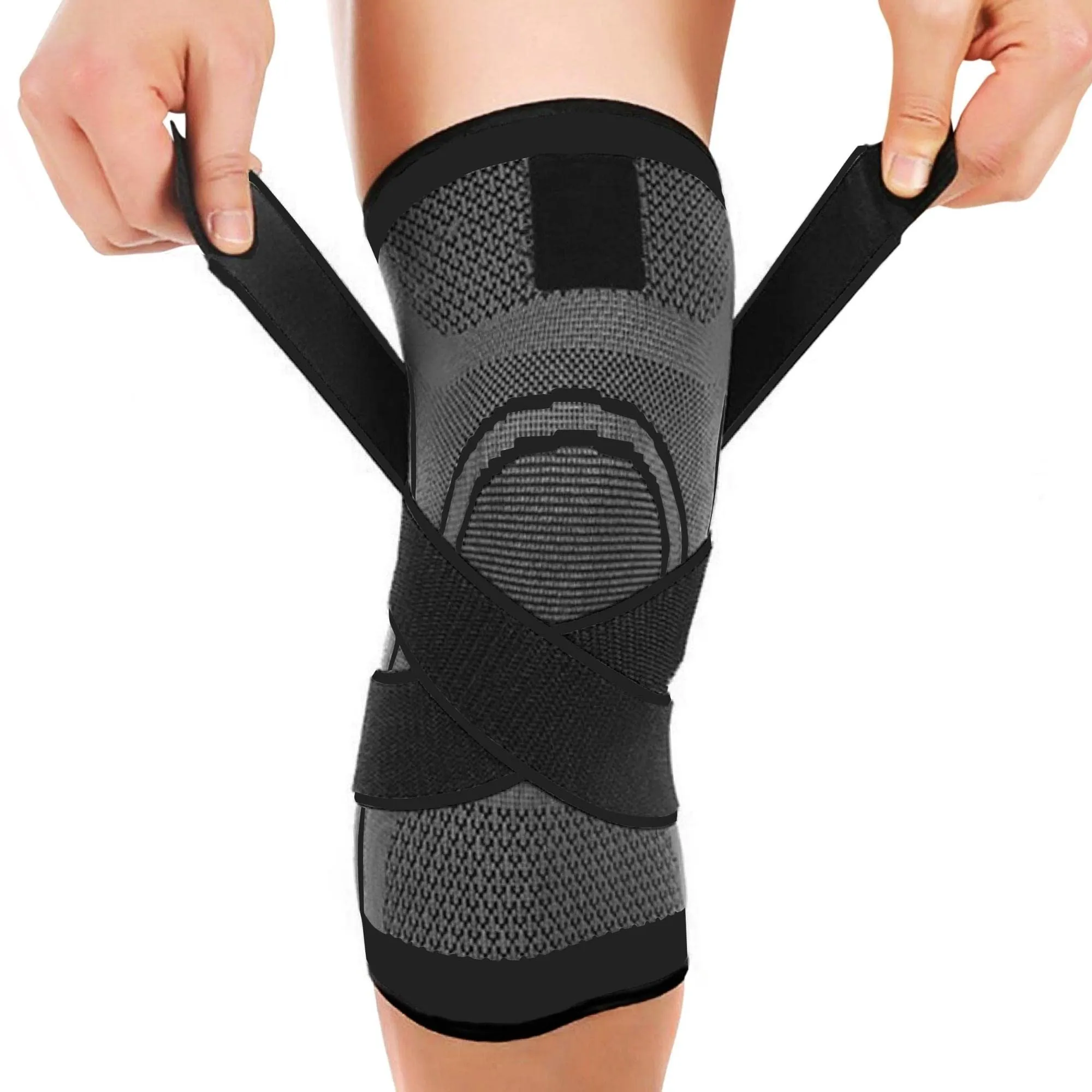 Knee Support Patella Belt Elastic Bandage Tape Sport Strap Straps Knee ...
