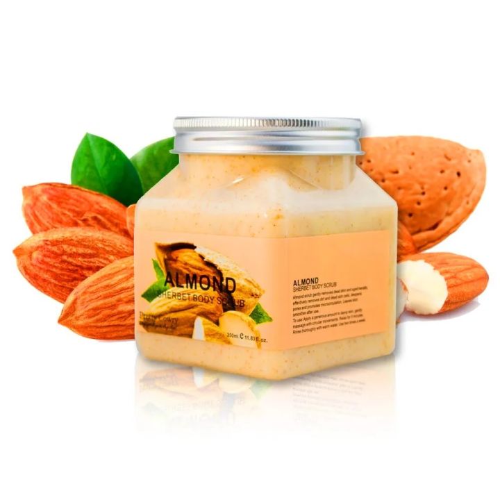 International European product Body care Pretty Cowry Almond body scrub ...
