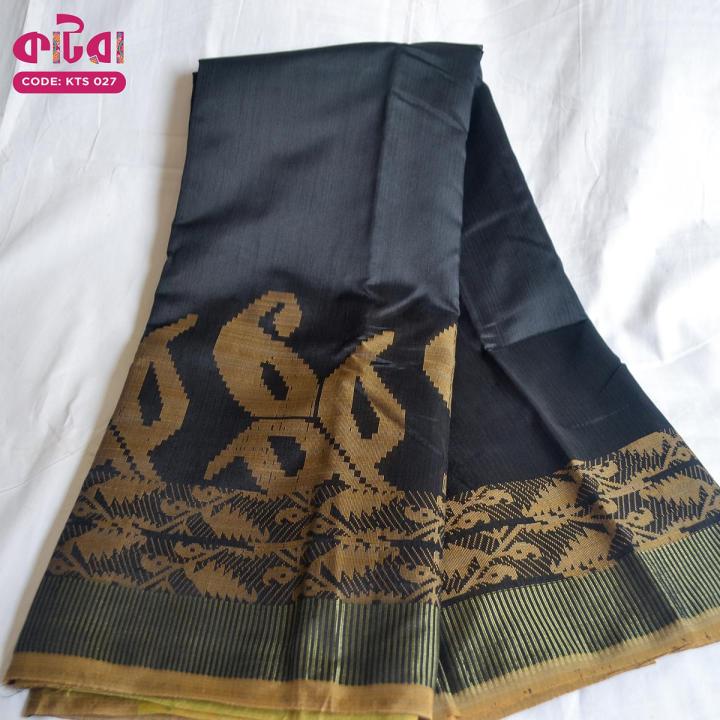 Half Silk Jamdani Motif Tangail Saree for Women by KATRA BD | Daraz.com.bd