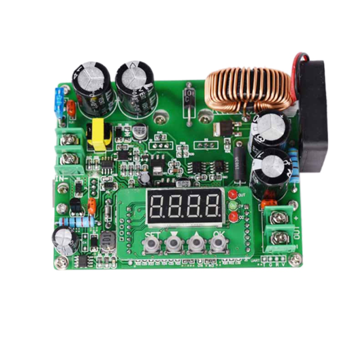 DC Buck Converter, DC to DC Buck Power Module 10V-65V to 0-60V 0-12A ...