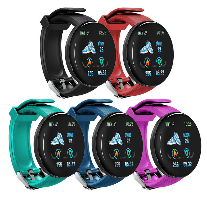 Round Ip67 Waterproof Touch Display Smart Bracelet Wristband ...
