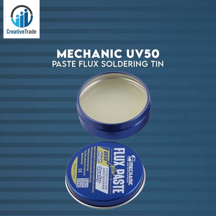 Mechanic UV50 Paste Flux Soldering Tin Advanced Solder Electric Soldering Iron Welding Fluxes ...