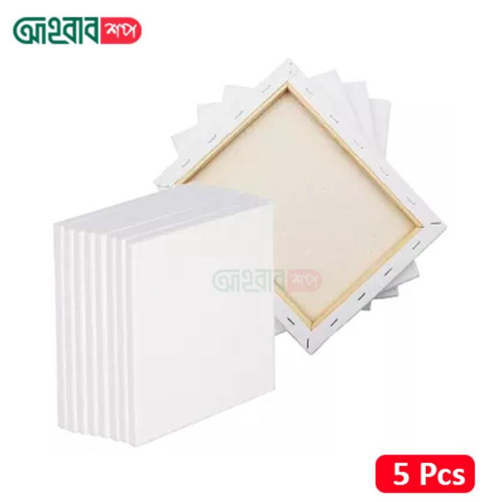 Canvas 10x10 inch (5pc) , Canvas for Painting, Canvas Board, Drawing ...