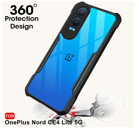 TheGiftKart Crystal Clear Back Cover Case for OnePlus Nord CE 4 Lite 5G | 360 Degree Protection ...