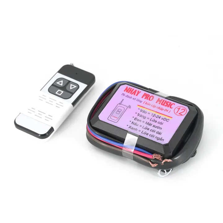 LI Car Horn Controller Replacement Control Box With Wireless Remote, 12 ...