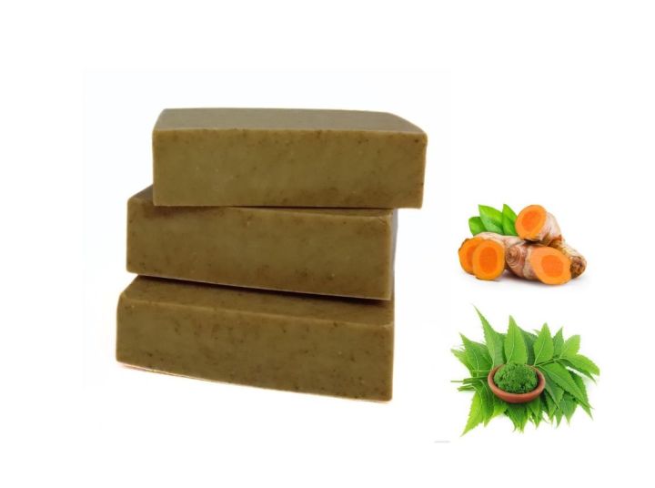 T'S 100% Natural Cold Process Neem & Turmeric Handmade Soap for Men ...
