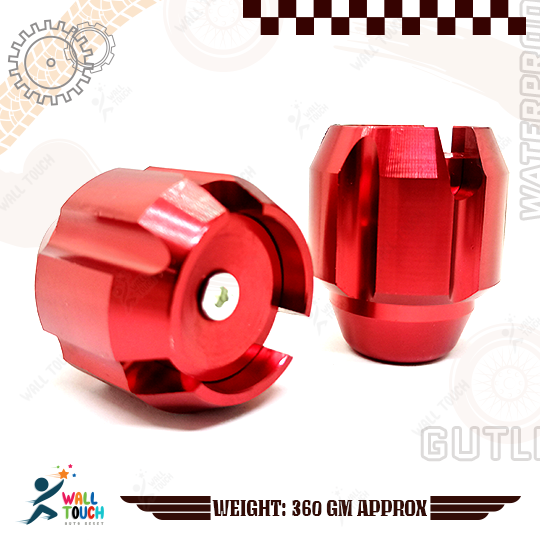 GOYO Branded Alloy Gutli Aluminum Motorcycle Front Slider Protection ...