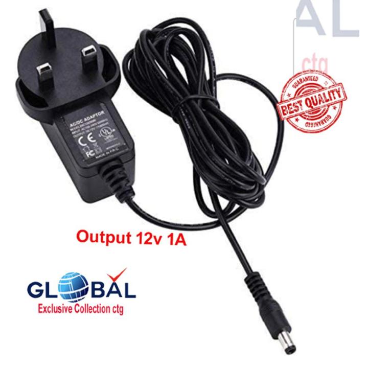 12V-1A Router Power Adapter - Multi Plug | Daraz.com.bd