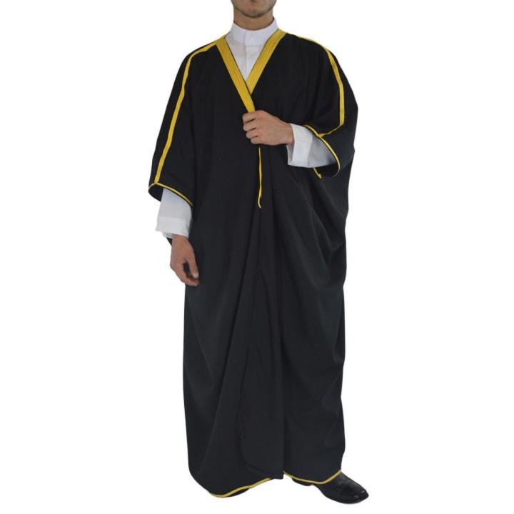 Comfortable Imam Dress Aba/Thobe Black Color for Men | Daraz.com.bd