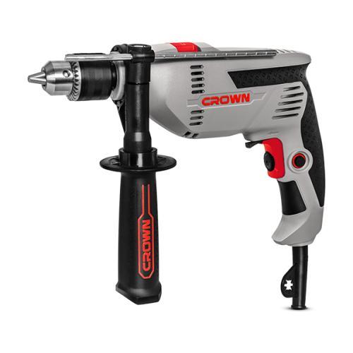 CROWN Impact Drill /w Hammer Function 600W 13mm CT10128 - Kings Trading ...