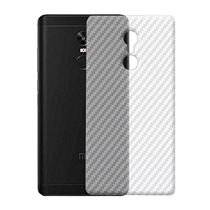 Carbon Fiber Sticker for Redmi Note 5 Pro - Transparent | Daraz.com.bd