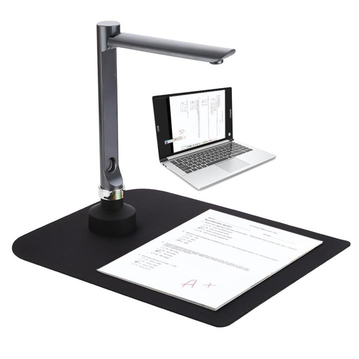 HXSJ F60A USB Document Camera Scanner 5 Mega-Pixel HD Camera A4 Capture ...