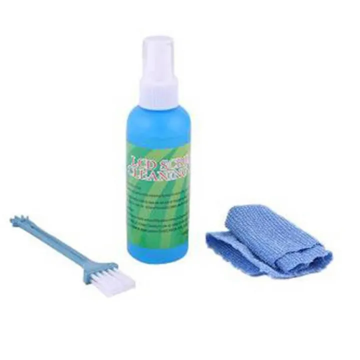 LCD Monitor Cleaner Kit For Laptop, Computer & TV - Blue | Daraz.com.bd