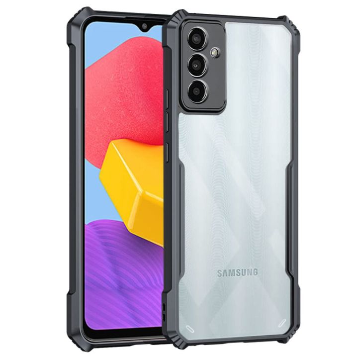 For Samsung Galaxy F13 Edge-Reinforced Shockproof Cushion Back Clear ...