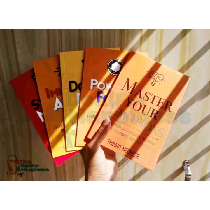 (5 Book Series) by Thibaut Meurisse ( Master your emotionas , Dopamine ...