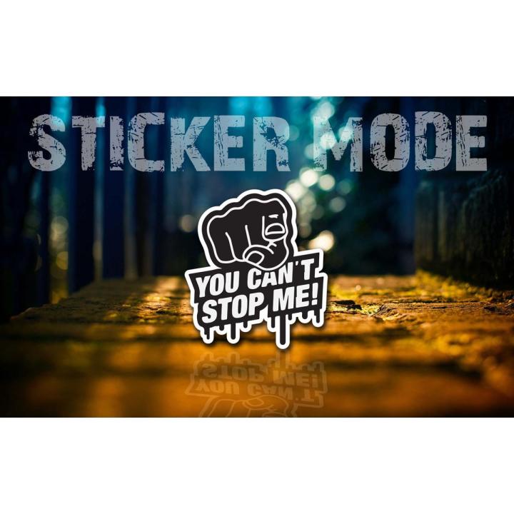 Sticker For Bike | You can't stop me | Best Quality ( Sticker_Mode ...