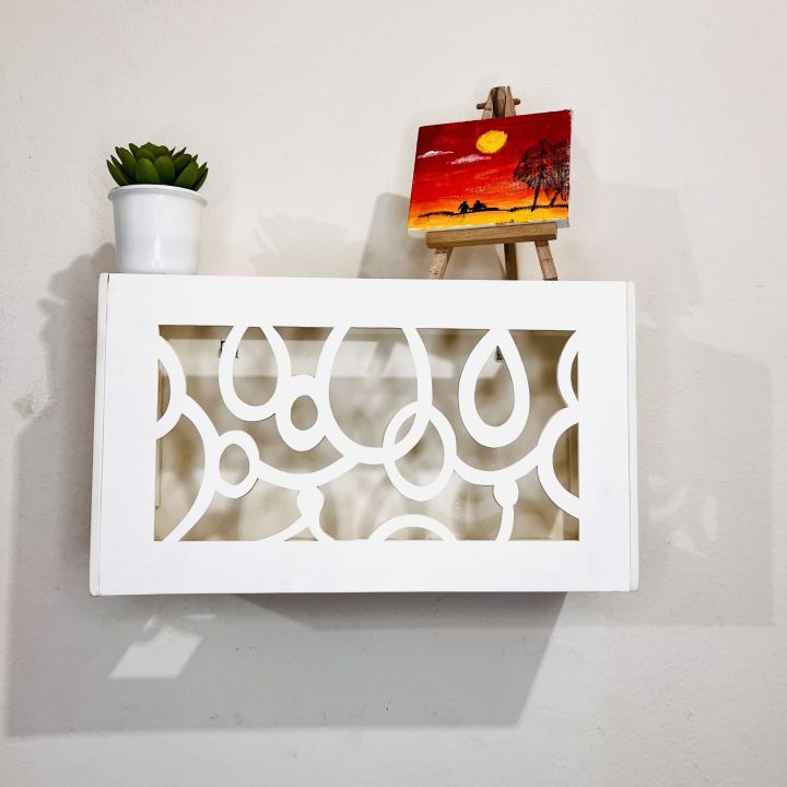 Wifi Router Holder Storage Box With Circular Design | Daraz.com.bd