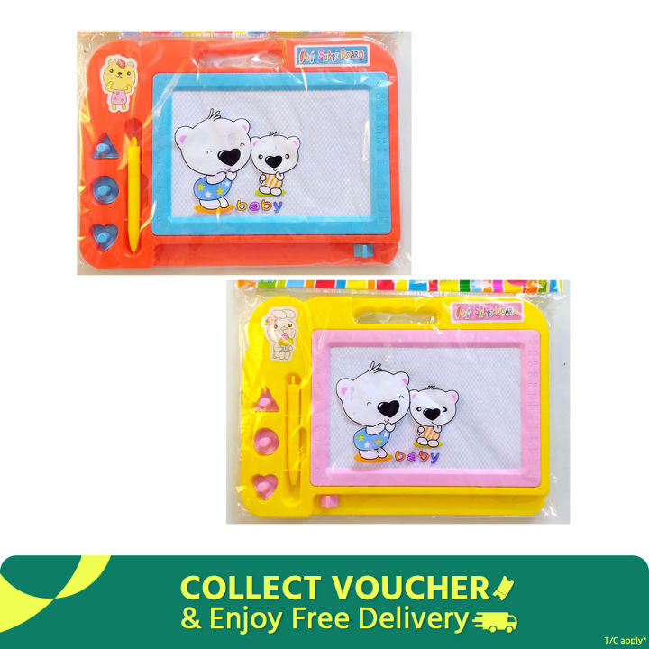 Plastic Magic Slate and Writing & Drawing Board (Per Pcs) | Daraz.com.bd