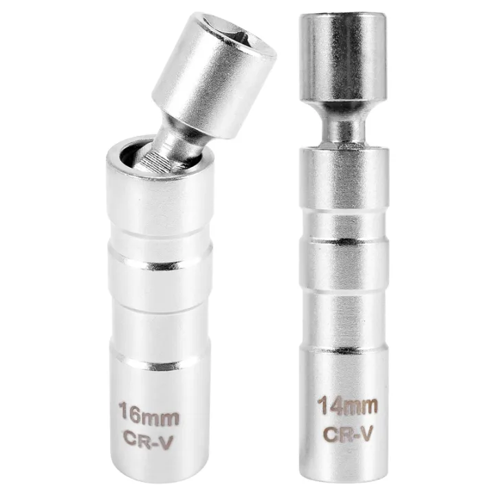14MM & 16MM Thin Wall Magnetic Swivel Spark Plug Socket | Daraz.com.bd