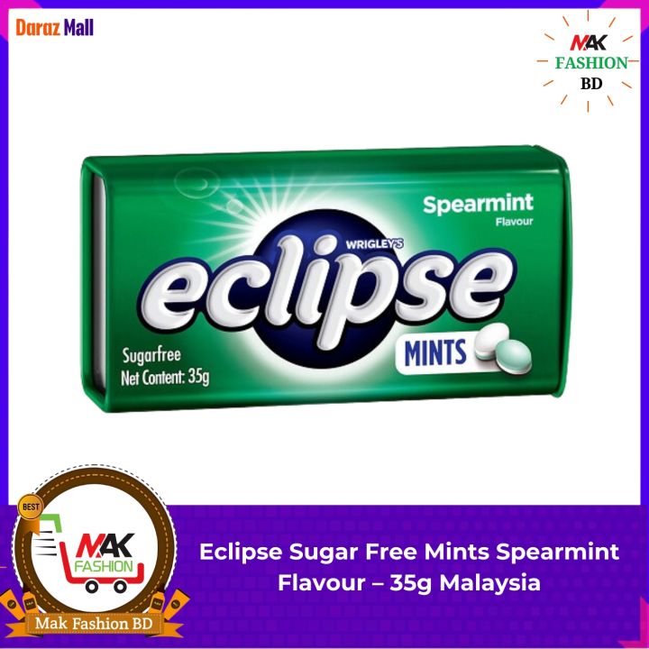 Eclipse Sugar Free Mints Spearmint Flavour 35g MALAYSIA | Daraz.com.bd