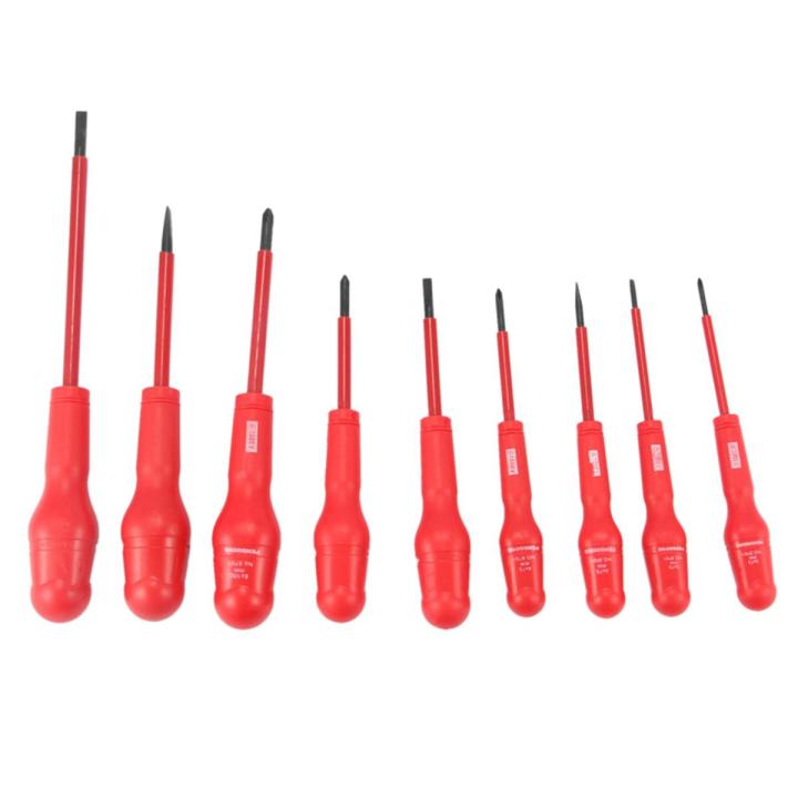 PENGGONG 9 x Insulated Screwdriver Set Electrician Dedicated Magnetic ...