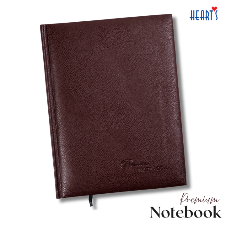 Hearts Premium PU Leather Notebook – Size 11.2 x 8.5 Inch – 80 GSM ...