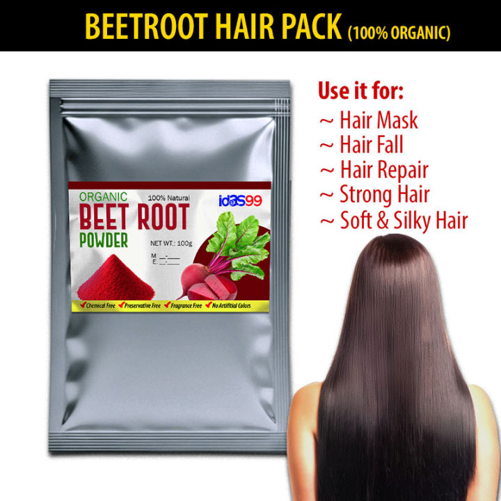 Natural Beetroot Hair Pack, Beetroot Gura, Beetroot Powder, Bitroot ...