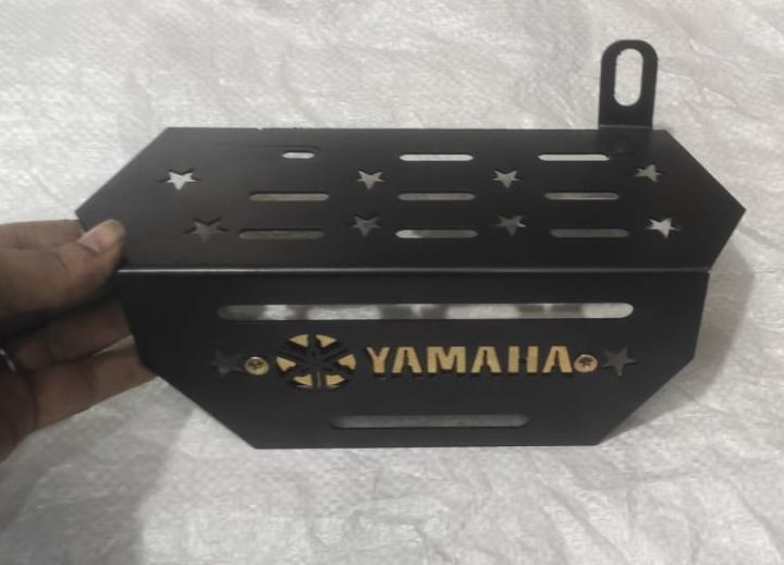 FZS V1, V2, V3, Fazer bikes silencer guard Laser Cutting padani ...
