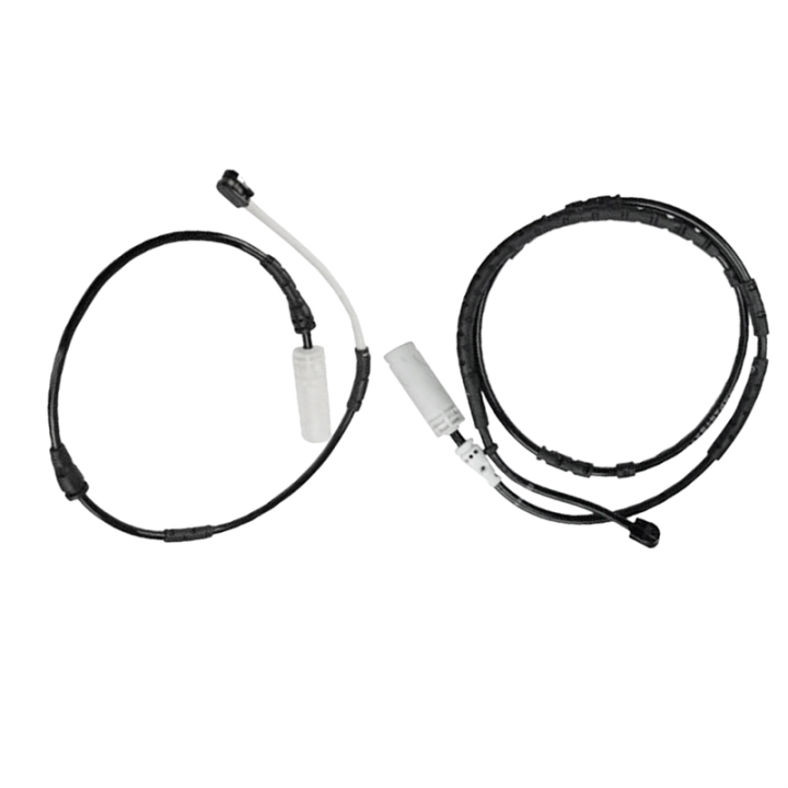 Front & Rear Brake Line Brake Pad Wear Sensor Kit for X1 E84 Brake ...