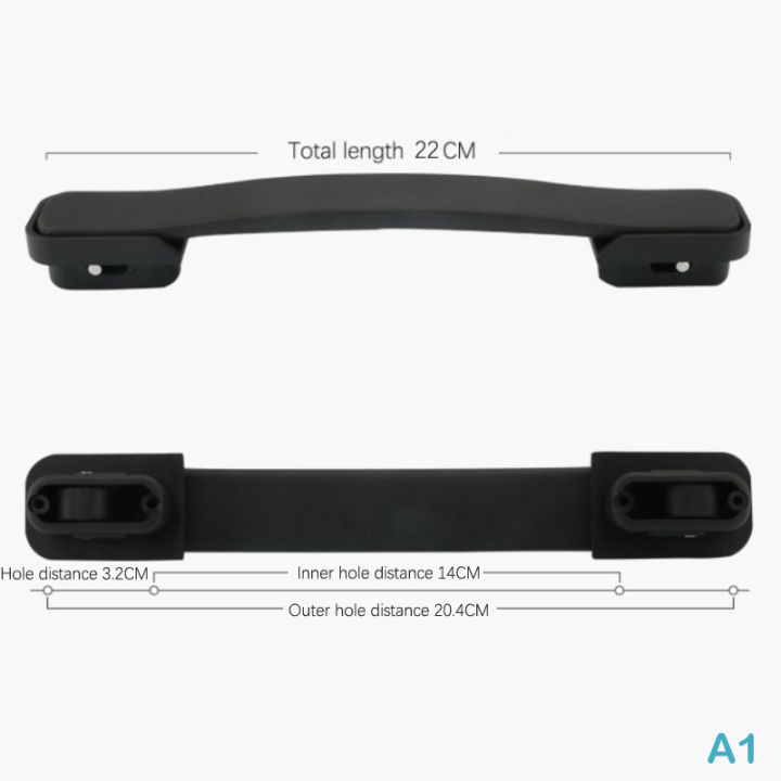 Suitcase Plastic Handle Grip Trolley Handle Bag Handle Replacement ...