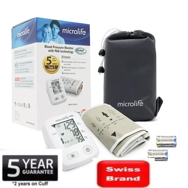 Auto Blood Pressure Machine - Microlife Digital Blood Pressure Monitor ...