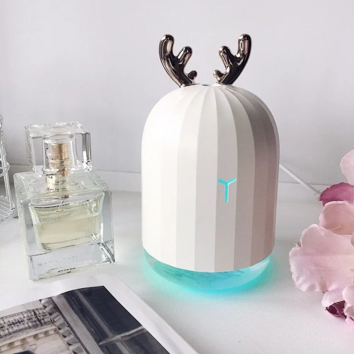 White Deer air Humidifier Ultrasonic Aromatherapy Diffuser with ...