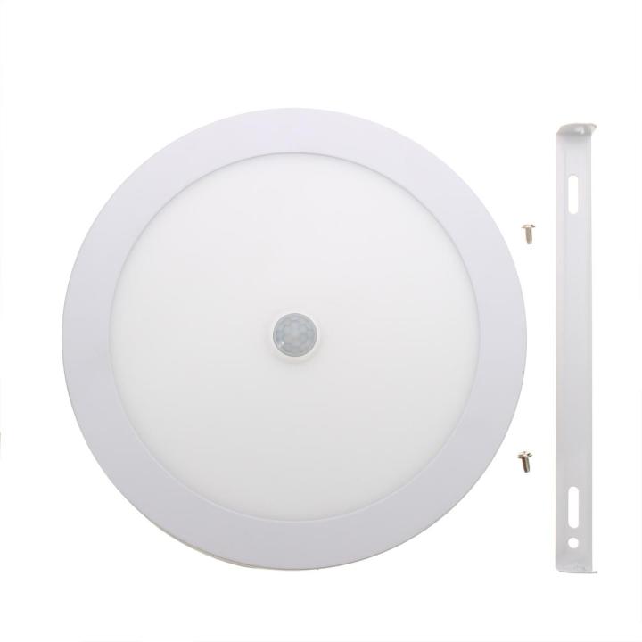 18W LED Surface Mounted PIR Sensore Soffitto Pannello Luce Round Square ...