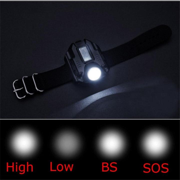 Watch Flash Light Led LED clock tactical USB Chng Wrist Model Tactical ...