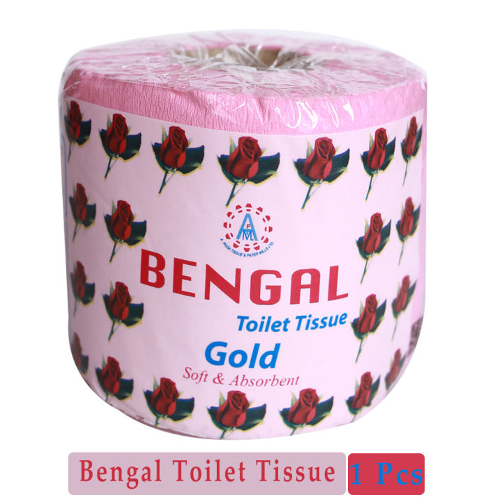 Bengal Toilet Tissue Regular Gold 2 Play (1 Box) | Daraz.com.bd