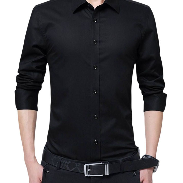 NEW STYLE Cotton Long Sleeve Formal Shirt for Men | Daraz.com.bd