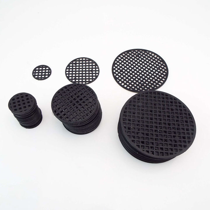 plastic Mesh Round Flower plant Pot tray Hole Bottom Pad for Bonsai ...