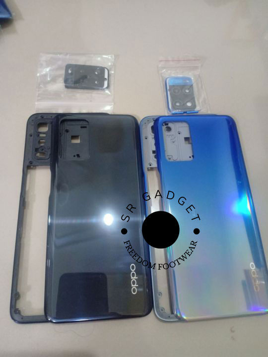 Replacement Backshell With Side Frame Panel for Oppo A54 4G Battery ...