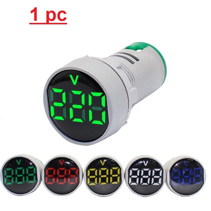 digital voltage meter AC60-500v mini AC voltage meter indicator volt ...