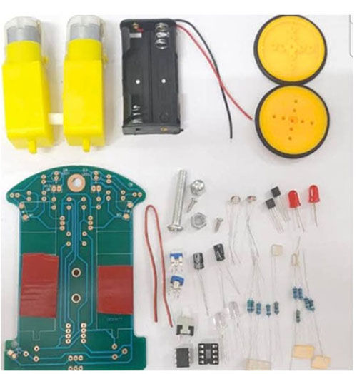 Robot Kit Line Following Robot kit For Schoo and college Project ...