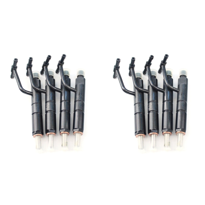 8PCS Fuel Injector Assembly Compatible 4JB1 Engine Fuel Injector ...