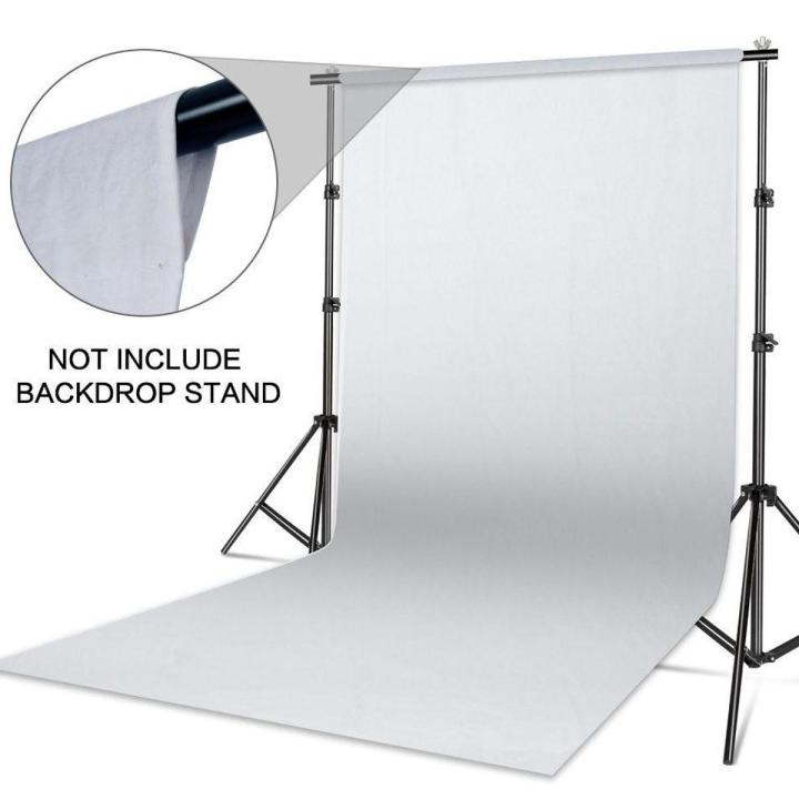 Background 5x7 feet Non-Woven Fabric Solid Color White Screen Photo ...